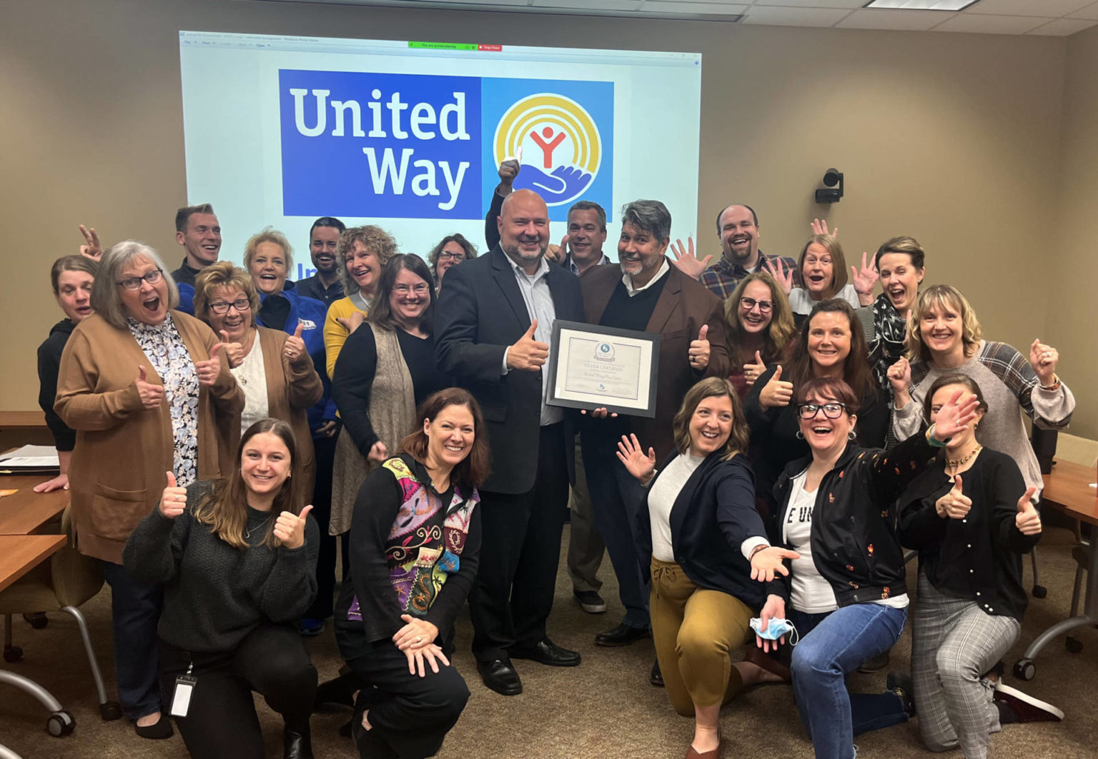 United Way Fox Cities Becomes Silver-Certified Fox Cities Employee ...
