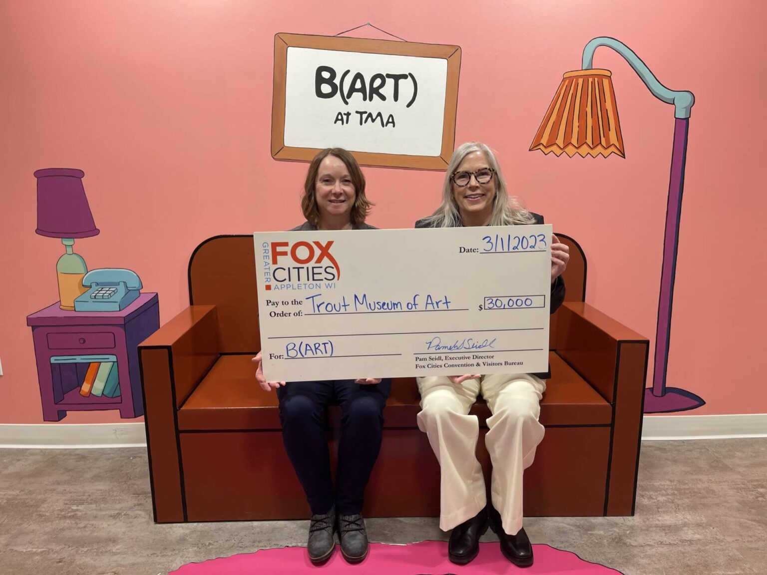 Fox Cities Convention & Visitors Bureau awards grant for B(ART) at ...