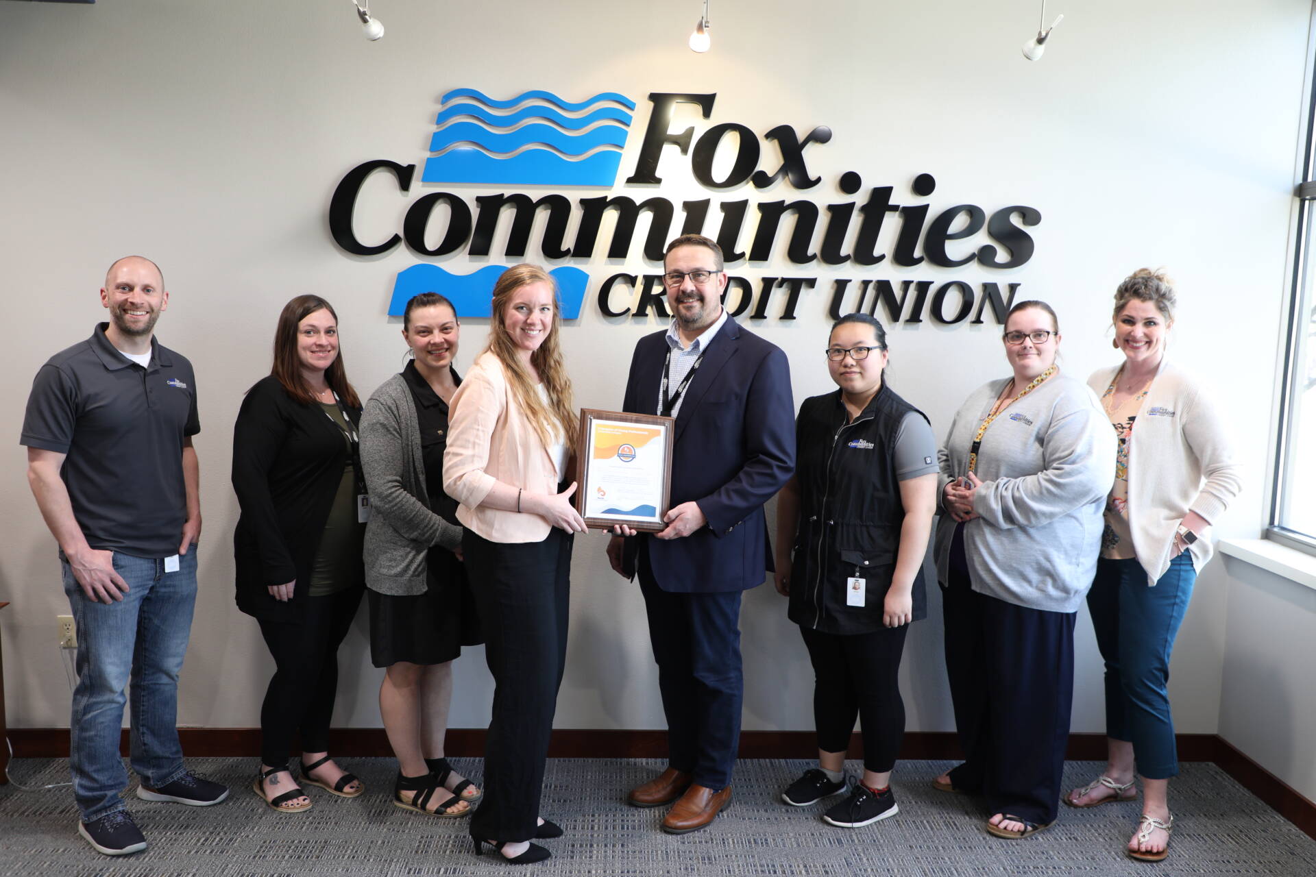 Fox Communities Credit Union Named PULSE Champion of Young Professionals - Fox Cities Chamber of ...