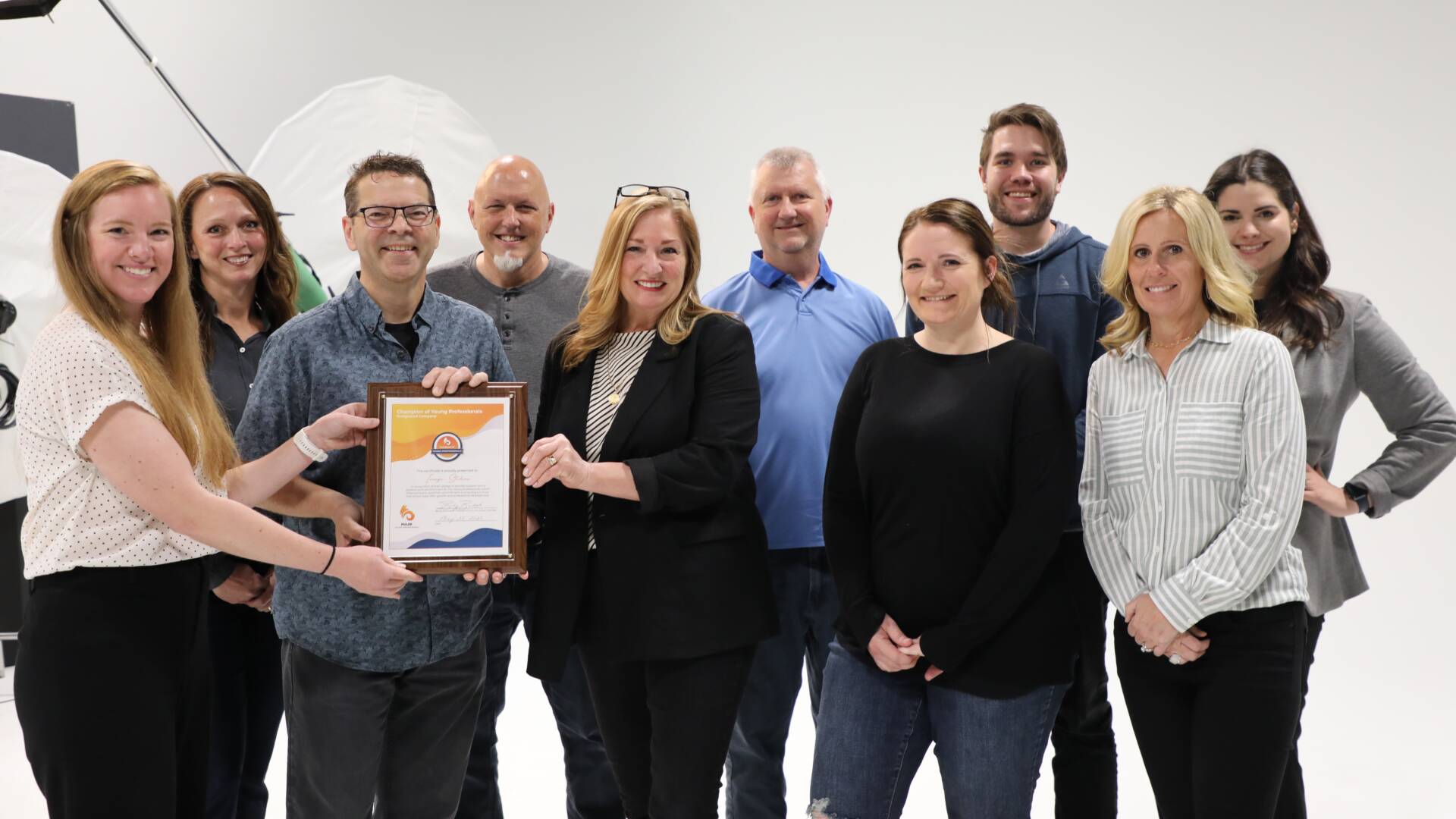 Image Studios Named PULSE Champion of Young Professionals - Fox Cities Chamber of Commerce