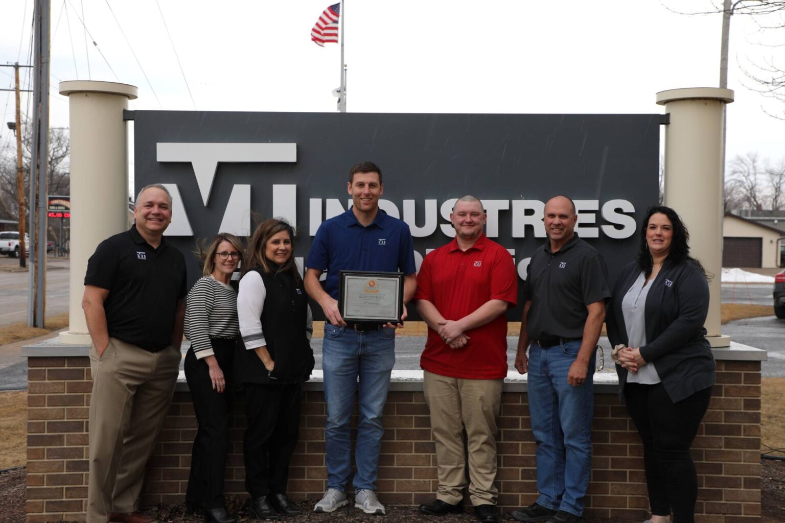 VT Industries, Inc. Becomes Gold-Certified Fox Cities Employee Friendly ...